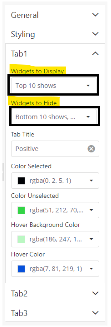 Adaptive Widgets Tabber | Marketplace | Sisense