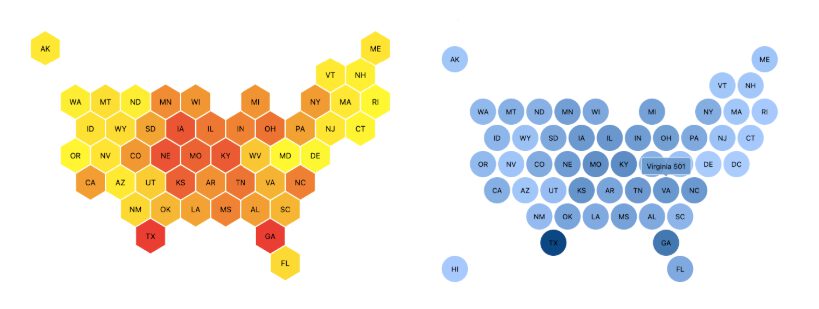 Honeycomb Map | Marketplace | Sisense